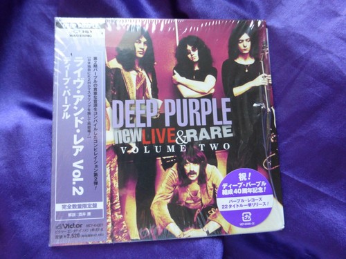 Deep Purple New Live & Rare Volume two CD Japan with OBI paper sleeve ...