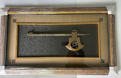 Antique Chinese Bronze Weapons Dragon Axe Hatchet Weapons Arm Framed | eBay