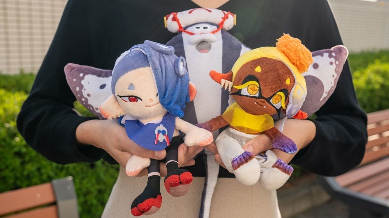 Splatoon 3 Deep Cut Frye Big Man Shiver Set of 3 / S size Plush Stuffed ...