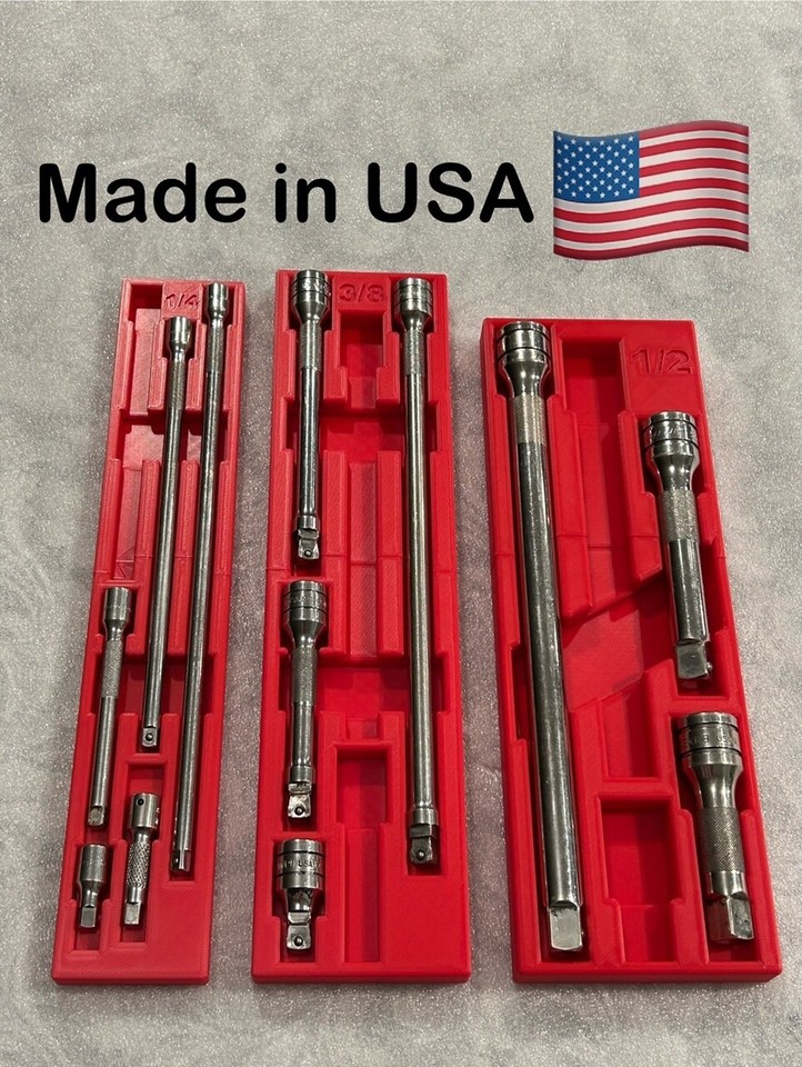 Snap On Extension Tray 1/4 3/8 1/2 tool box organizers custom | eBay