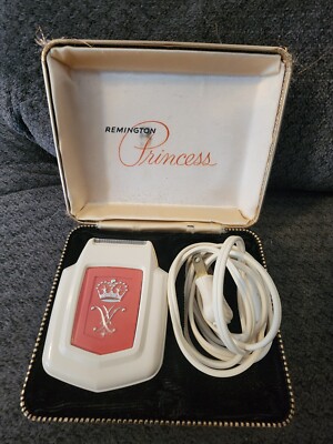 Vintage 1960s Women's Remington Princess Pink Electric Shaver Razor ...