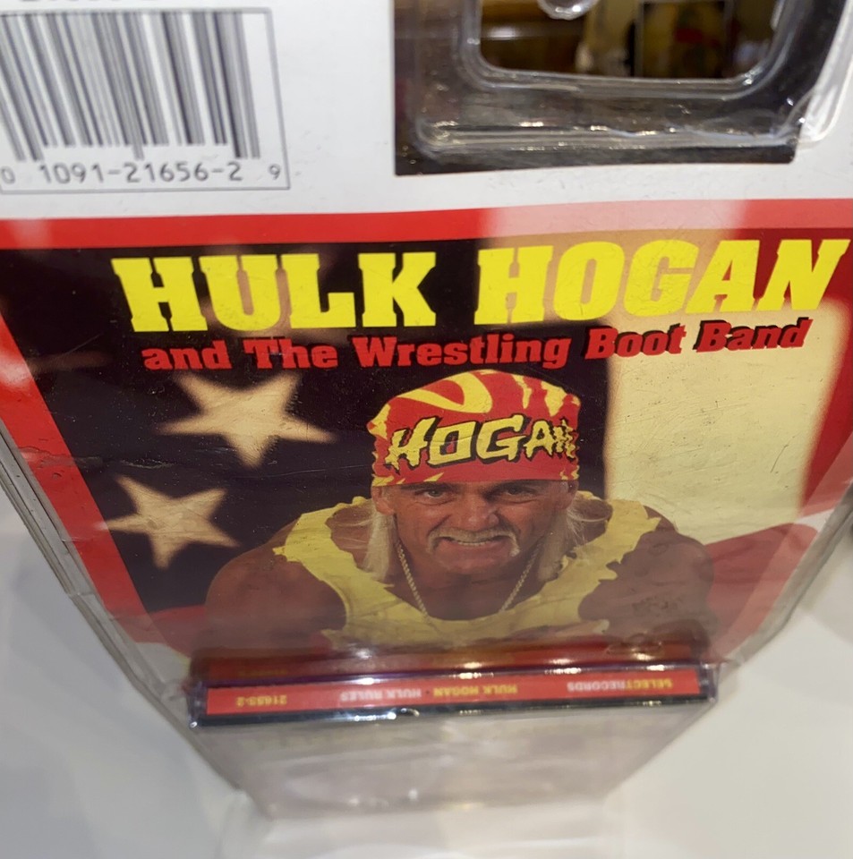 WCW Hulk Hogan And The Wrestling Boot Band 1995 CD Long Box ...
