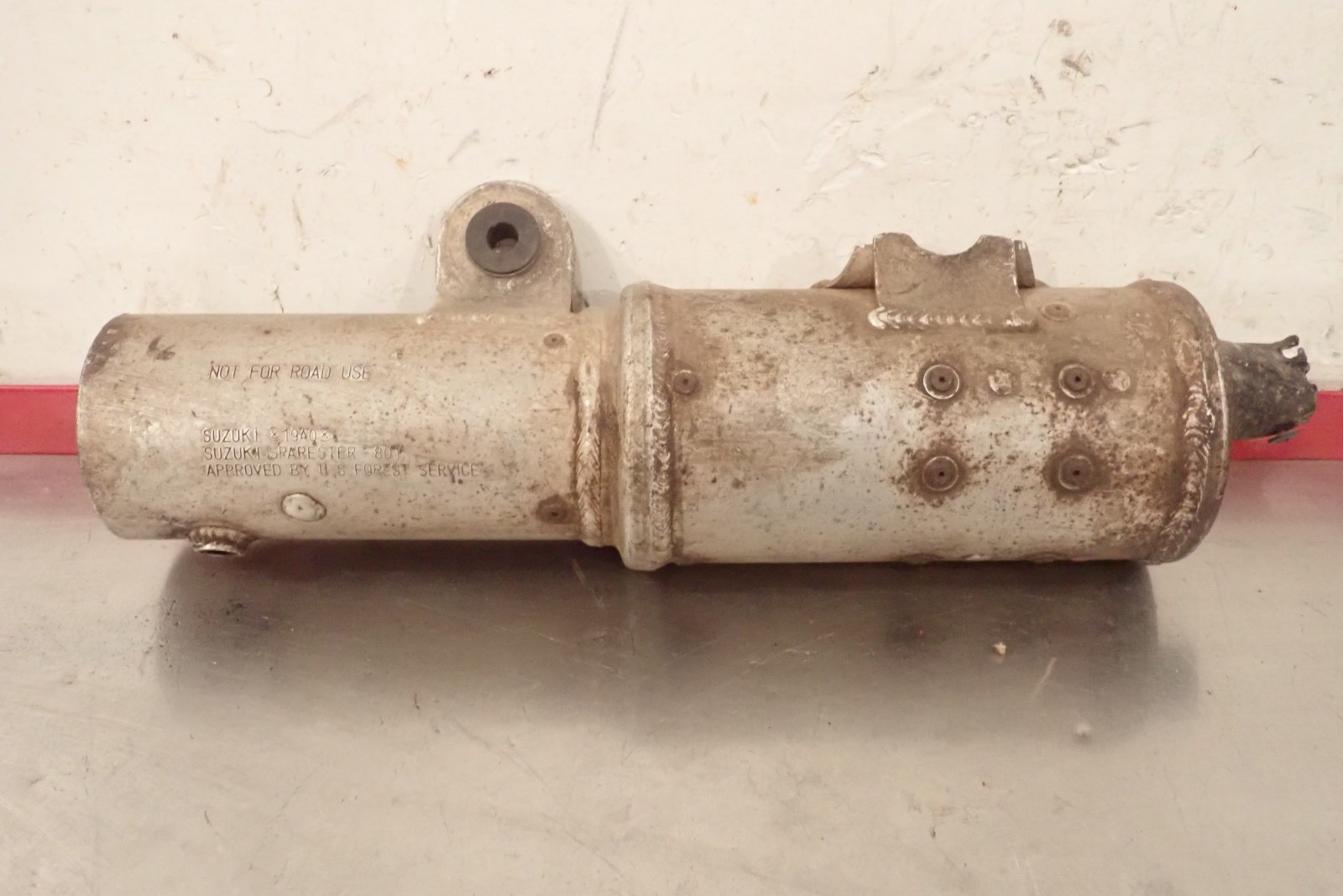 Suzuki LT250R LT 250R exhaust pipe muffler | eBay