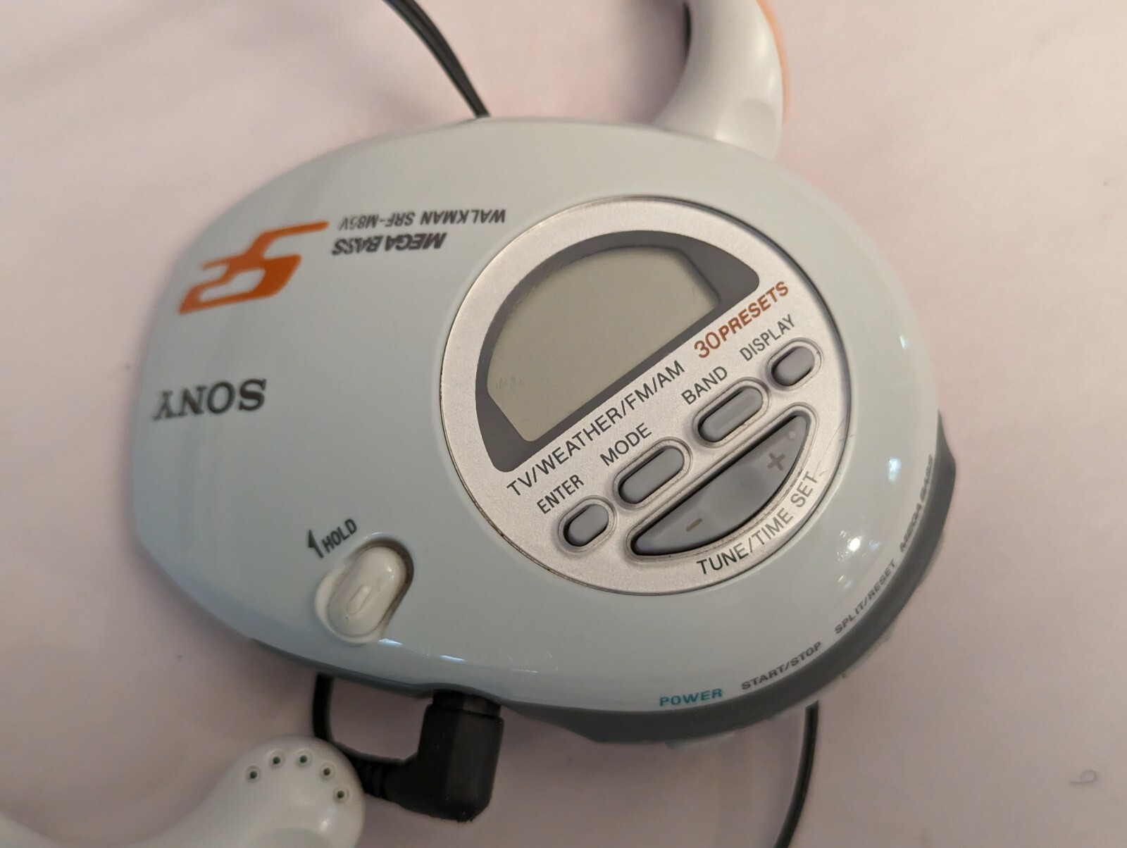 Sony Mega Bass Walkman SRF-M85V W/headphones MDR-W014 | eBay