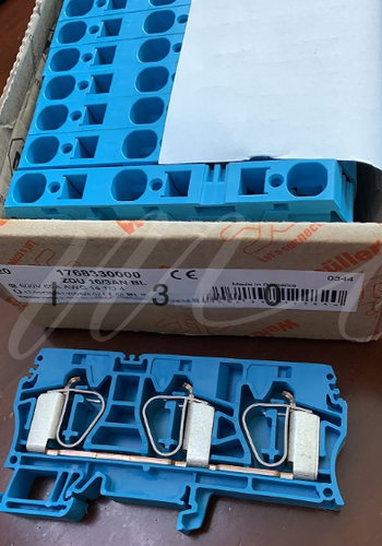 20pc Through terminal, Shrapnel connection,ZDU 16/3AN BL, 1768330000 | eBay