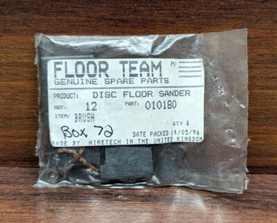 Hiretech Floor Sander Motor Brushes also Fits Clarke & Alto DU8 Super 7 ...