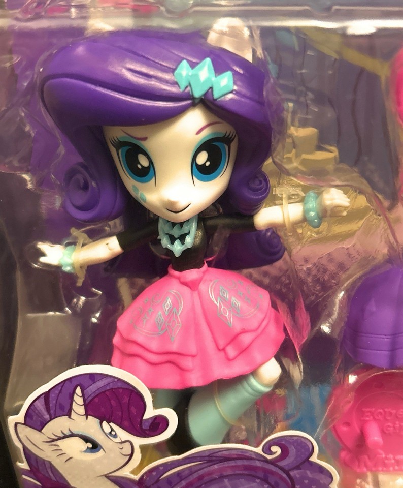 My Little Pony Equestria Girls "Rarity" Minis Trendy Accessory Shop Set ...