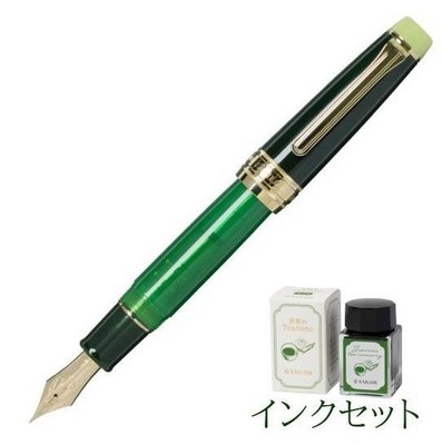 SAILOR World Tea Time Fountain Pen MF 21K Nib Limited Edition Gift Line ...
