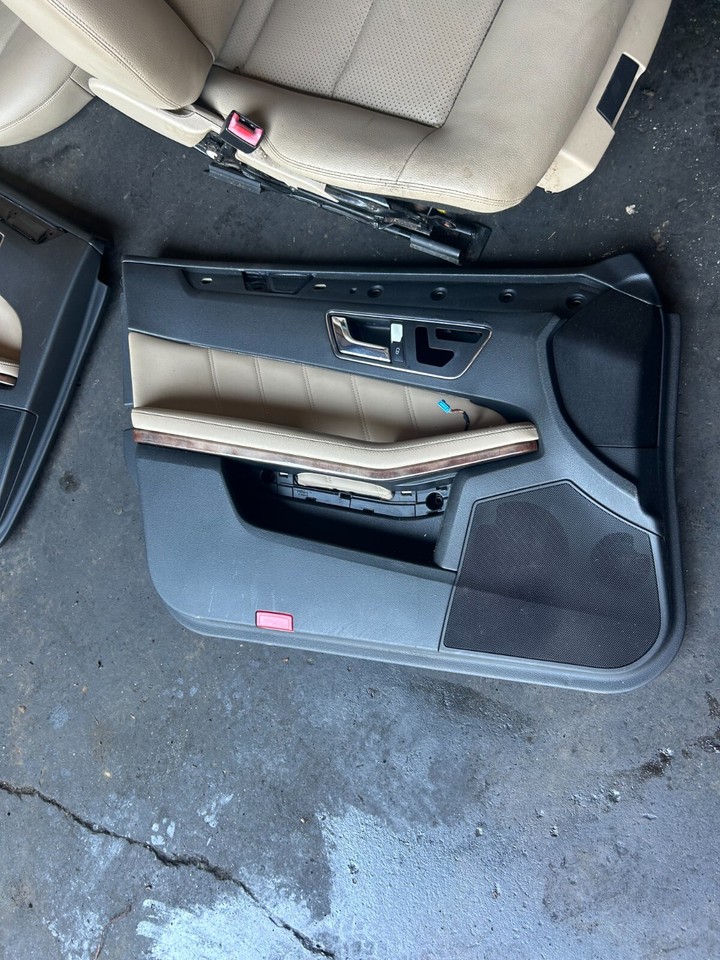 Mercedes-Benz E550 E350 Genuine OEM Set Sport Front Rear Heated Seat ...