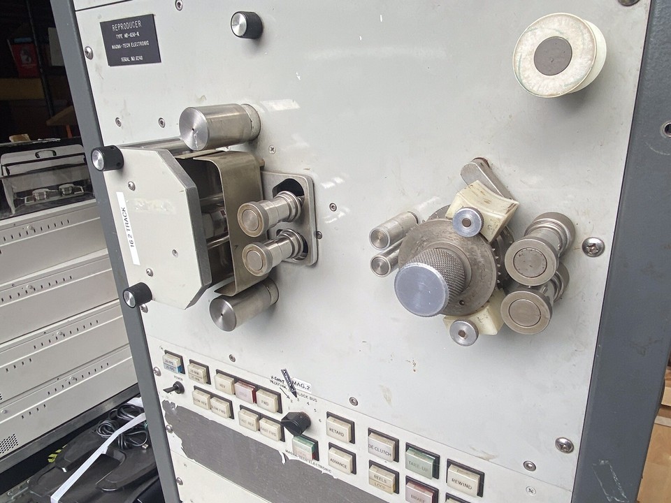 MAGNATECH MD-636-R 16/35mm Magnetic Film Dubber | eBay