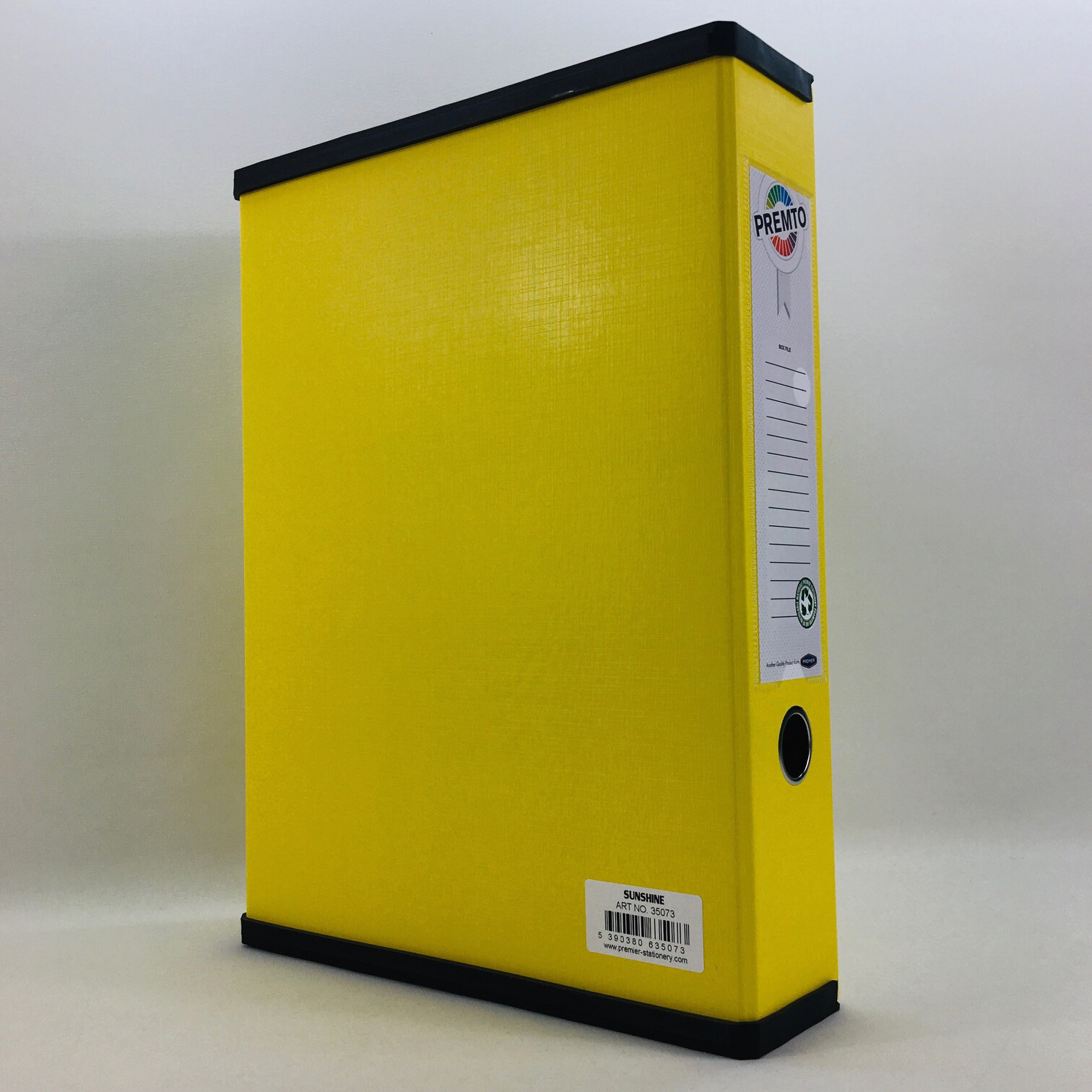 A4 Coloured Box Files Office School Documents Filing Storage Case ...