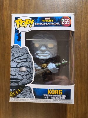 Funko Pop! Korg #269 Thor Ragnarok Marvel Figure Funko Pop *Review Pics ...