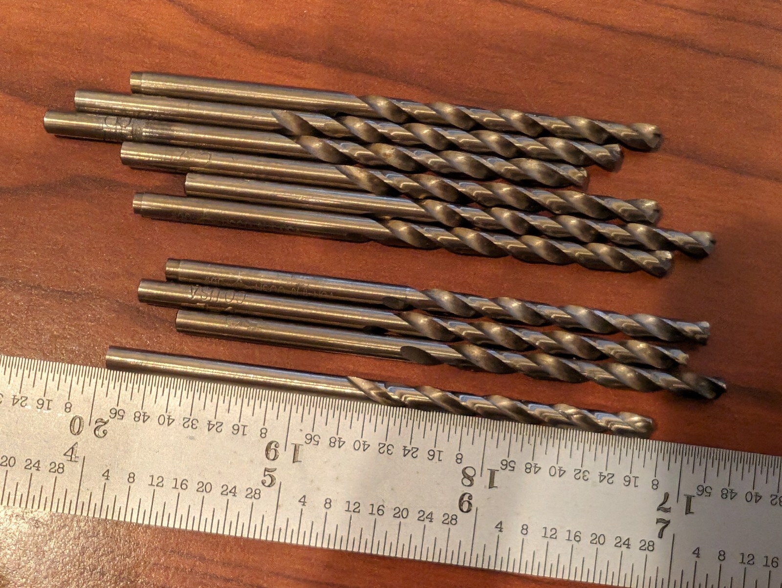 12 pieces, Cleveland number#30 Drill Bit Cobalt HSS, Made in USA | eBay