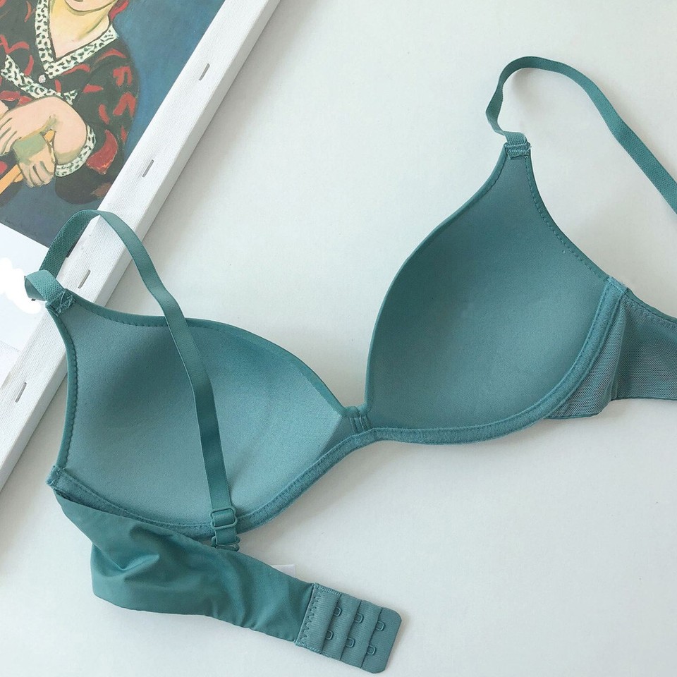 Flat-chested AAA AA ABC Women Bras Sexy Lingerie Thin Padded Wireless ...