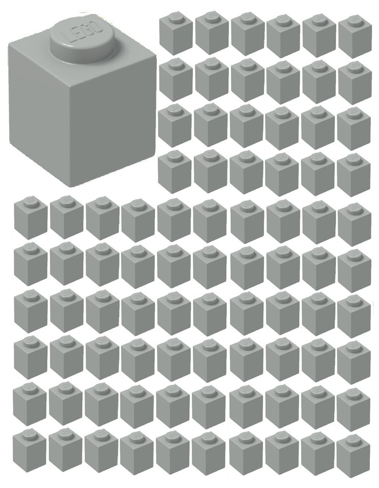 ☀️ NEW! Lego 1x1 & 1x2 Bricks Plates Tiles bulk lot 100x U PICK Parts ...