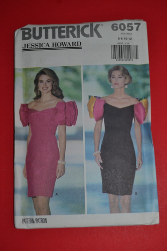 Butterick 6057 sewing pattern, womens dress size 6-12 | eBay