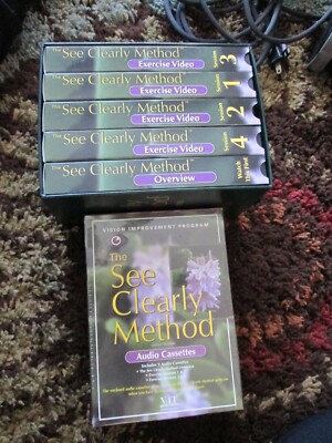 See Clearly Method Vision Improvement Program Course VHS & Cassette ...