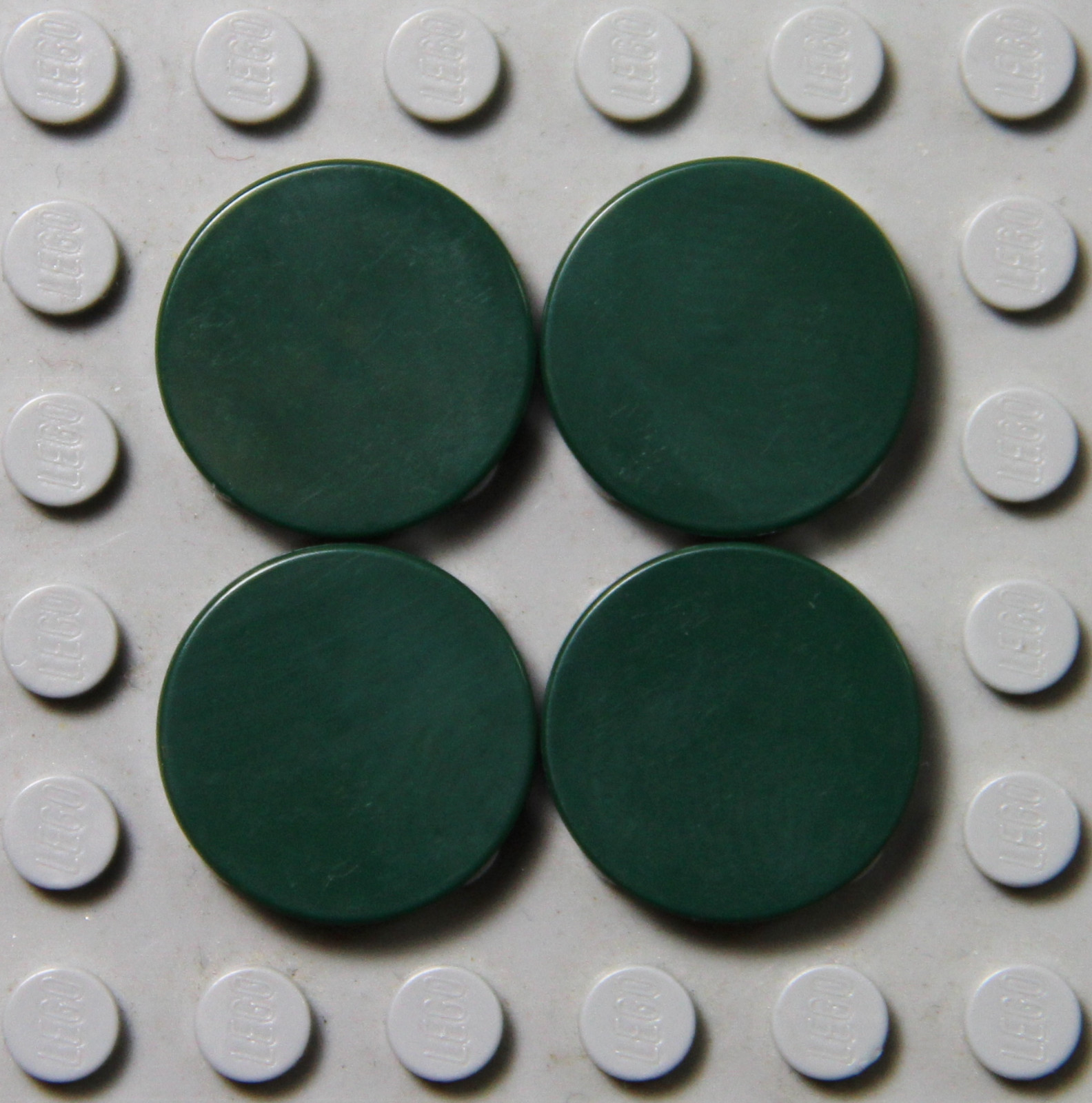 LEGO - 2x2 Round Tiles - PICK YOUR COLORS - Smooth Finishing Plate Flat ...