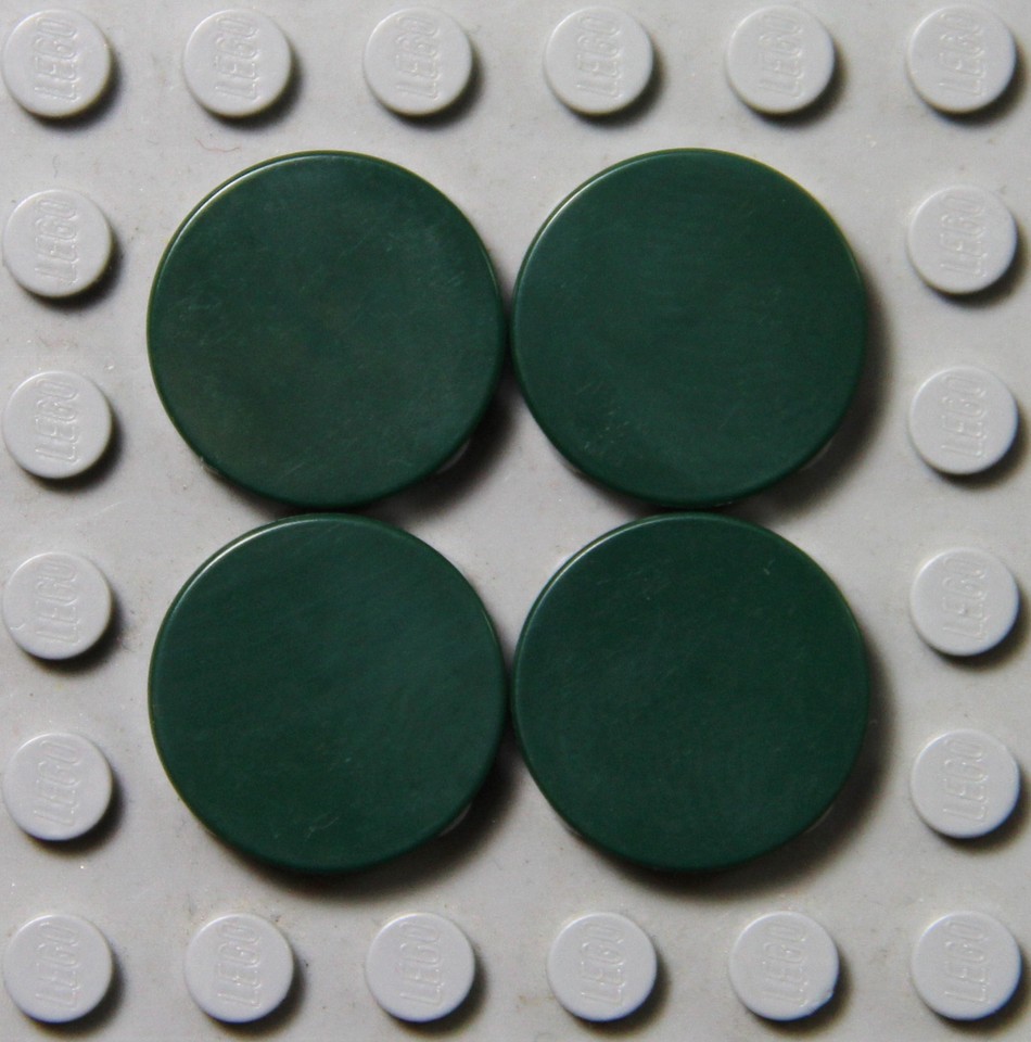 LEGO - 2x2 Round Tiles - PICK YOUR COLORS - Smooth Finishing Plate Flat ...