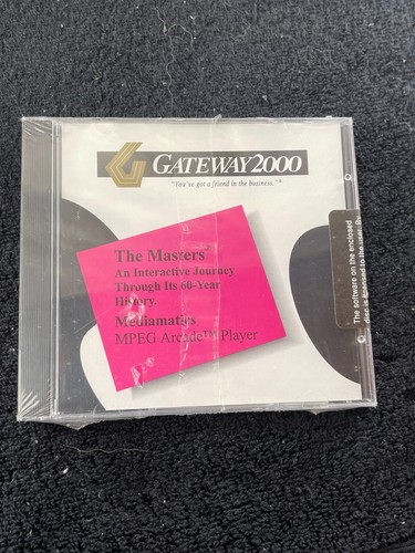 Gateway 2000 The Masters / Mediamatics - CD Rom Media | eBay