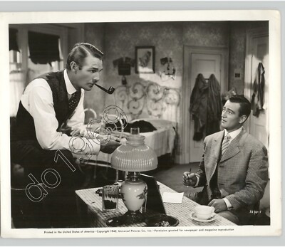Actors RANDOLPH SCOTT & JOHN WAYNE In PITTSBURGH Movie Stars 1942 Press ...