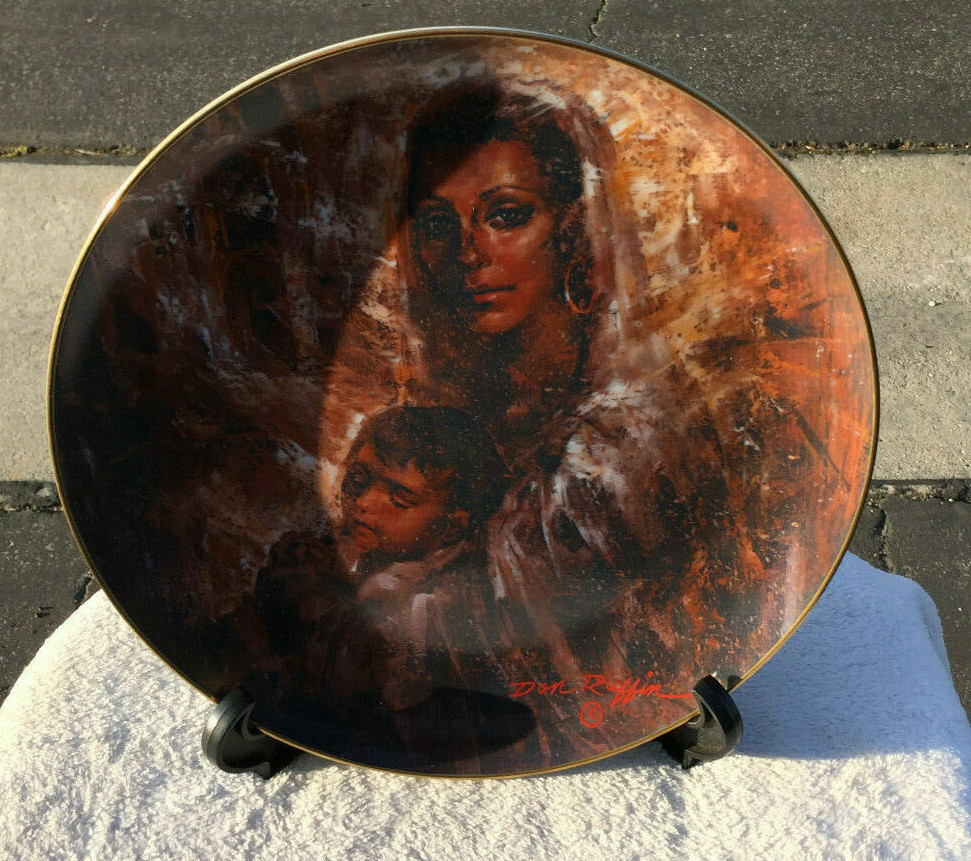 Don Ruffin "Colima Madonna" 10" Limited Ed 1979 Porcelain Collector ...