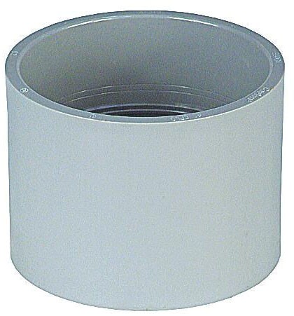 Carlon E940D, 1/2", Gray, PVC, Socket End, Standard, Conduit Coupling ...