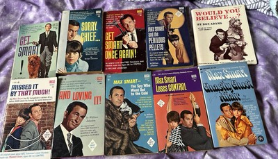 Rare Complete Set Vol 1-9 DON ADAMS GET SMART PAPERBACK BOOKS + Bonus ...