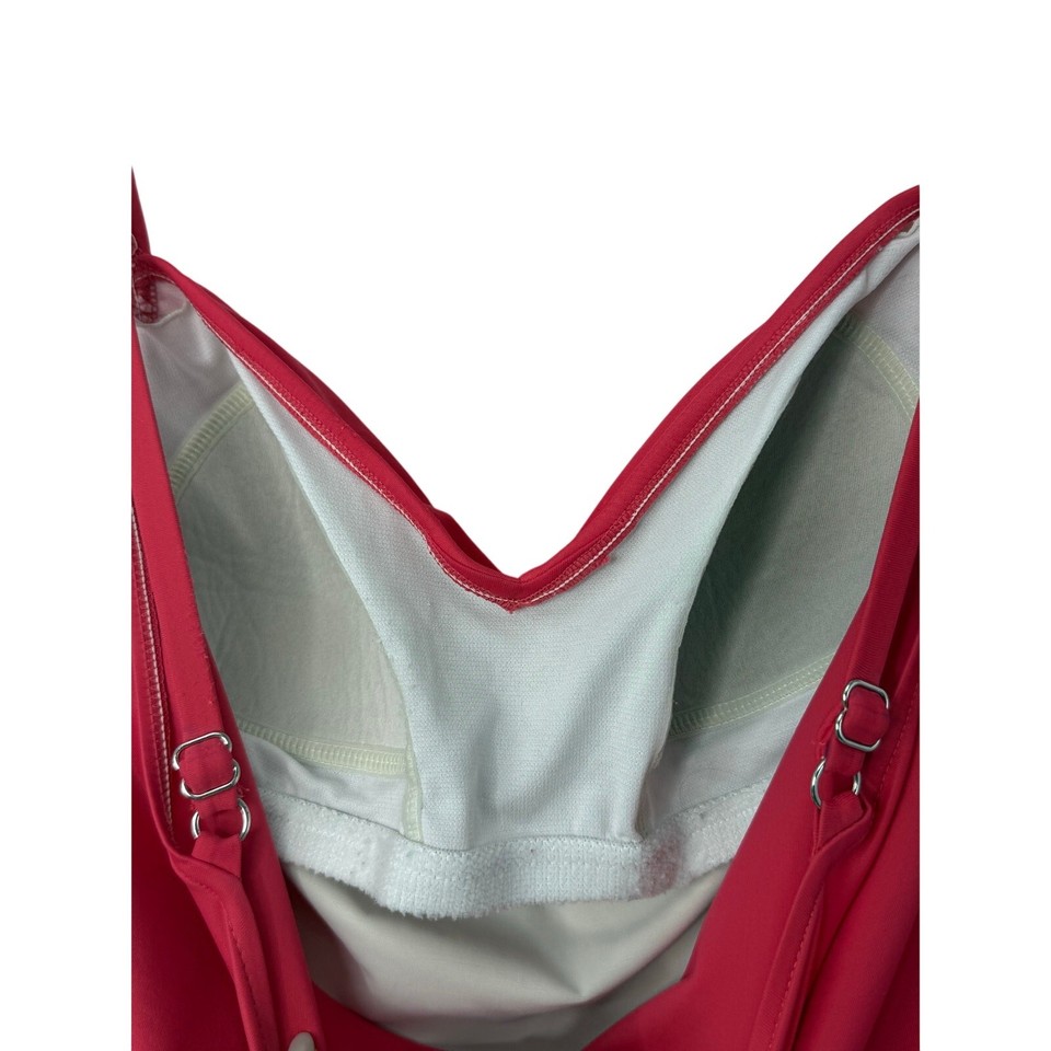 Miraclesuit Ruched One Piece Swimsuit Red Size 14 Slimming Shaping | eBay