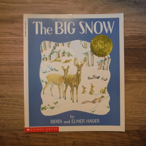 The Big Snow Berta & Elmer Hader Paperback 1990 9780689717574| eBay
