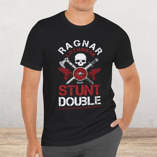 Ragnar Lothbrok Stunt Double T-Shirt | eBay