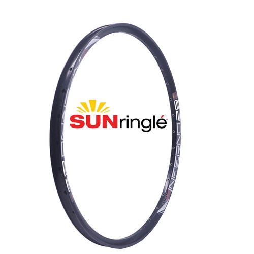 26" Sun Ringle Inferno 29 Black 32H Bike Disc Rim 559ISO Welded Strong ...
