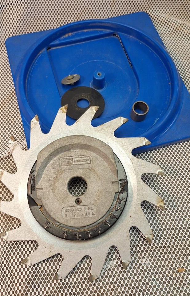 Sears CRAFTSMAN Carbide Tip Adjustable Dado Blade 7" No. 9 3263 | eBay