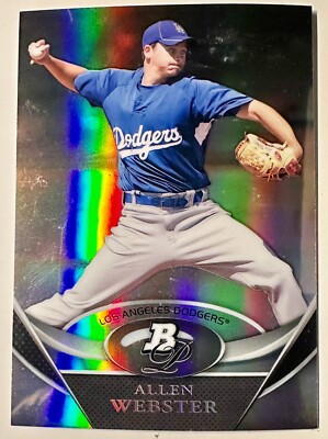 2011 Bowman Platinum Prospects Dodgers Baseball Card #BPP68 Allen ...