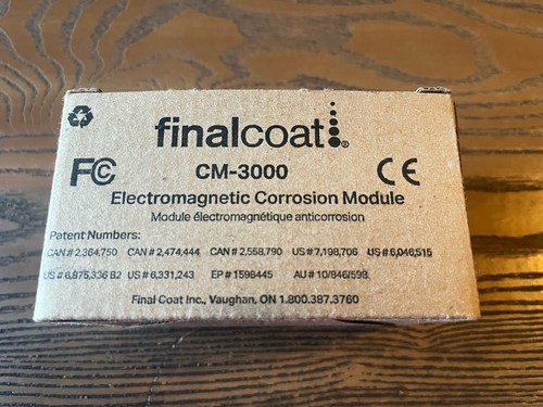 Final Coat CM-3000 Electromagnetic Corrosion Module | eBay