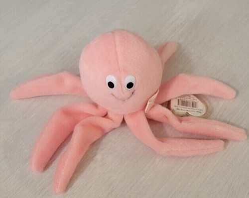 Ty Inky The Octopus Beanie Baby. Excellent Condition. MWMT. See all the ...