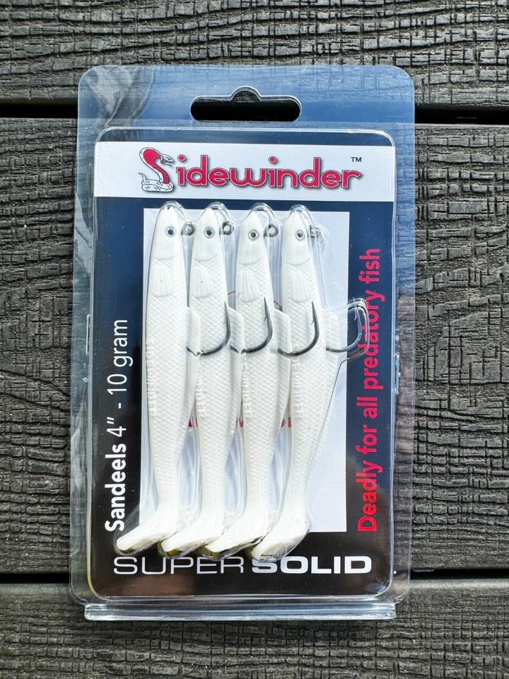 Various Match Fish Simple & Sidewinder Bass Cod Pollock Soft Lures ...