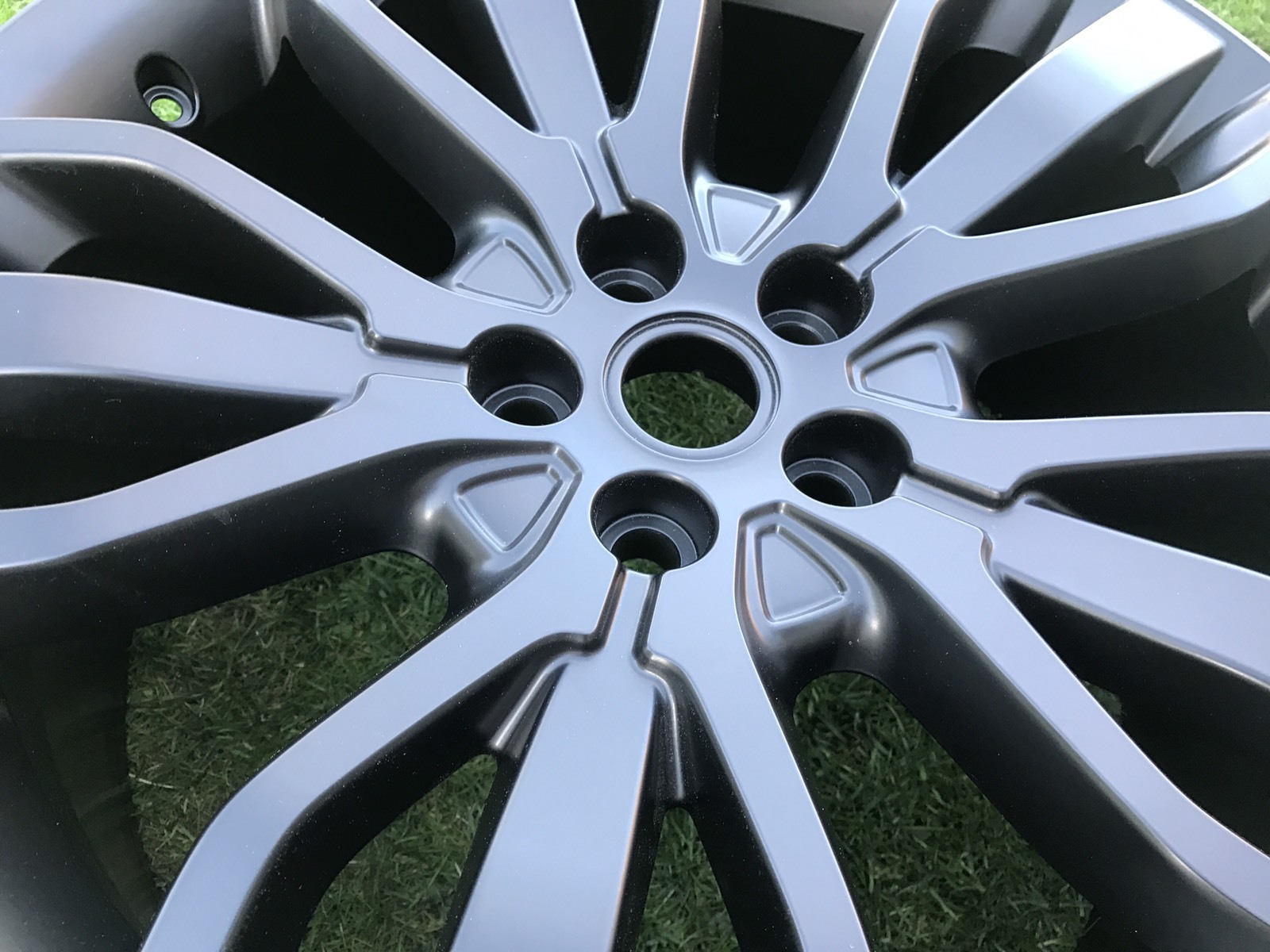 4 X Genuine Range Rover Sport 21" 5 Spoke Style 15 Alloy Wheels Matt ...