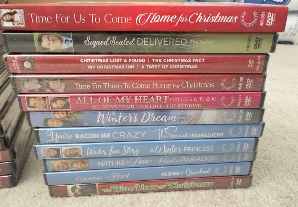 Lot Of 23 Hallmark Holiday Collection DVDs Sealed Countdown To ...