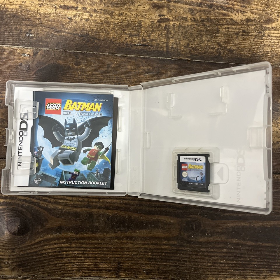 Nintendo DS Lego Batman the Videogame Complete CIB W/ Manuals TESTED ...
