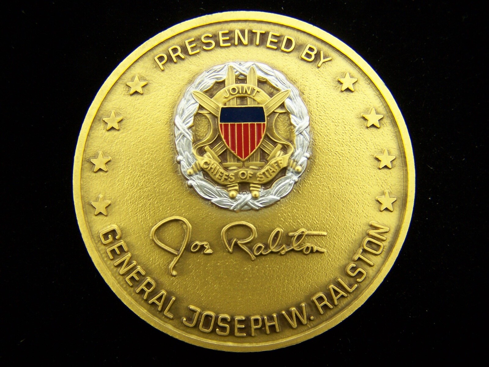 Vice Chairman Joint Chiefs of Staff VCJCS General Joseph Ralston ...