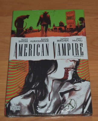 DC Comics Vertigo American Vampire Volume 7 Hardcover Scott Snyder New ...