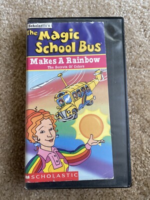 The Magic School Bus - Makes a Rainbow: The Secret Of Colors [VHS ...