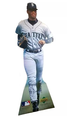1996 Ken Griffey Jr Life-Sized Cardboard Cut Out Stand-Up - Standee ...