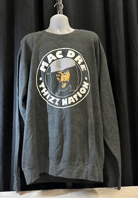 Mac Dre Thizz Nation Crewneck Sweatshirt 4XL | eBay
