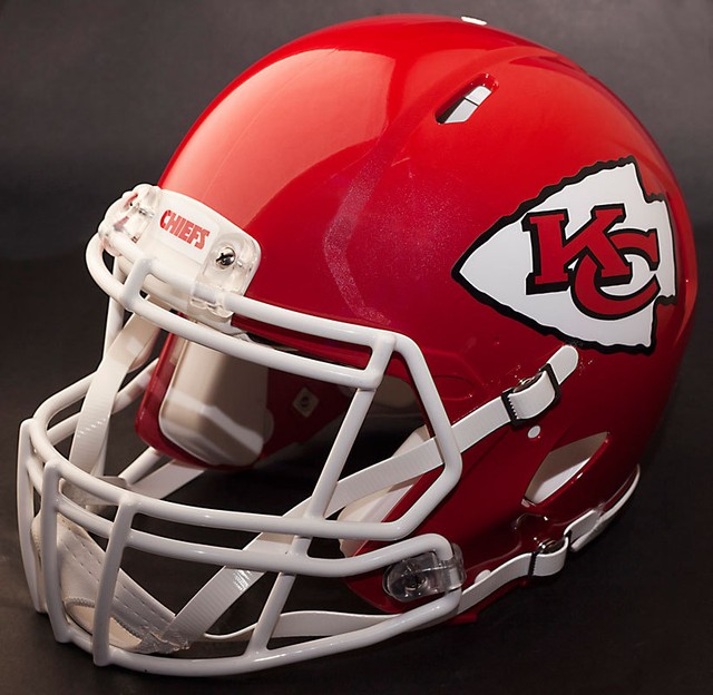 KANSAS CITY CHIEFS NFL Gameday REPLICA Football Helmet w/ S2BD-SP ...