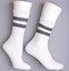 12 Pairs 1 Dozen Old School Striped Crew Socks Retro Athletic Casual ...