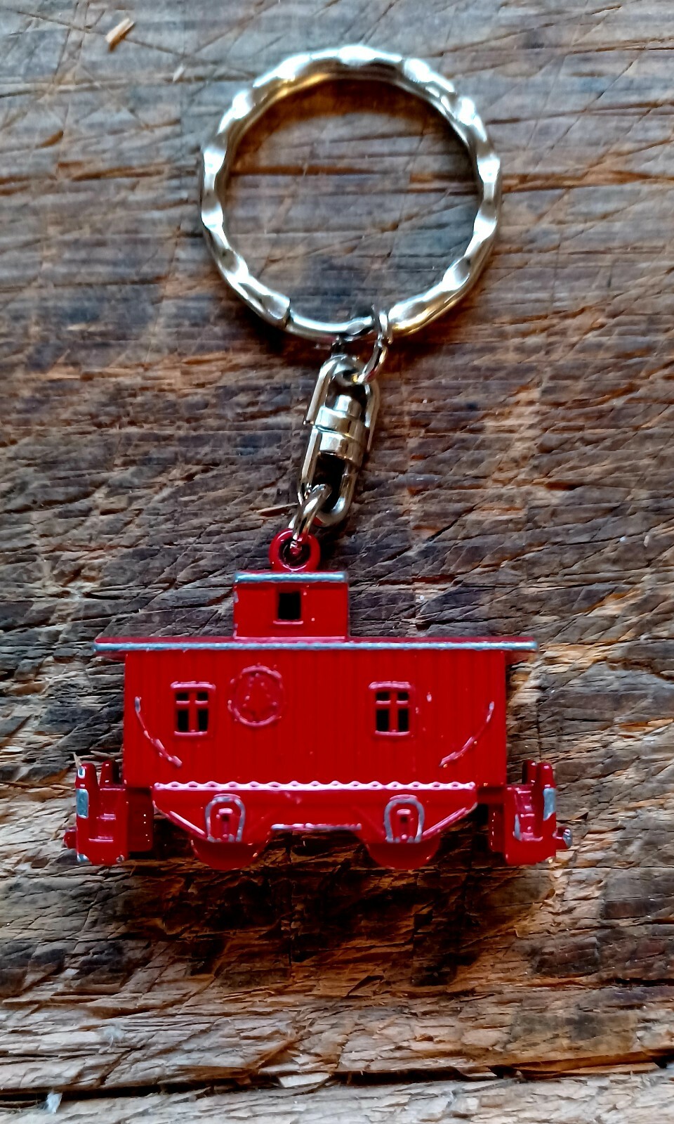 Rare - Little Red Caboos Keychain - One of a Kind Trains Planes and ...