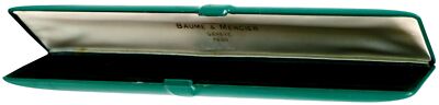 GENUINE OEM Baume & Mercier Presentation Watch Box Vintage ORIGINAL ...