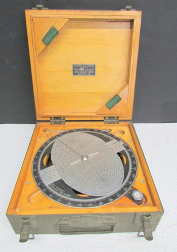 Vintage Abrams Universal Sun Compass U.S. Army Military WW2 with Spare ...